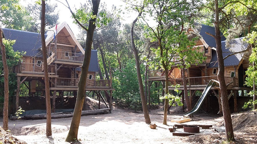 Boomhut voor een groep - OrigineelOvernachten